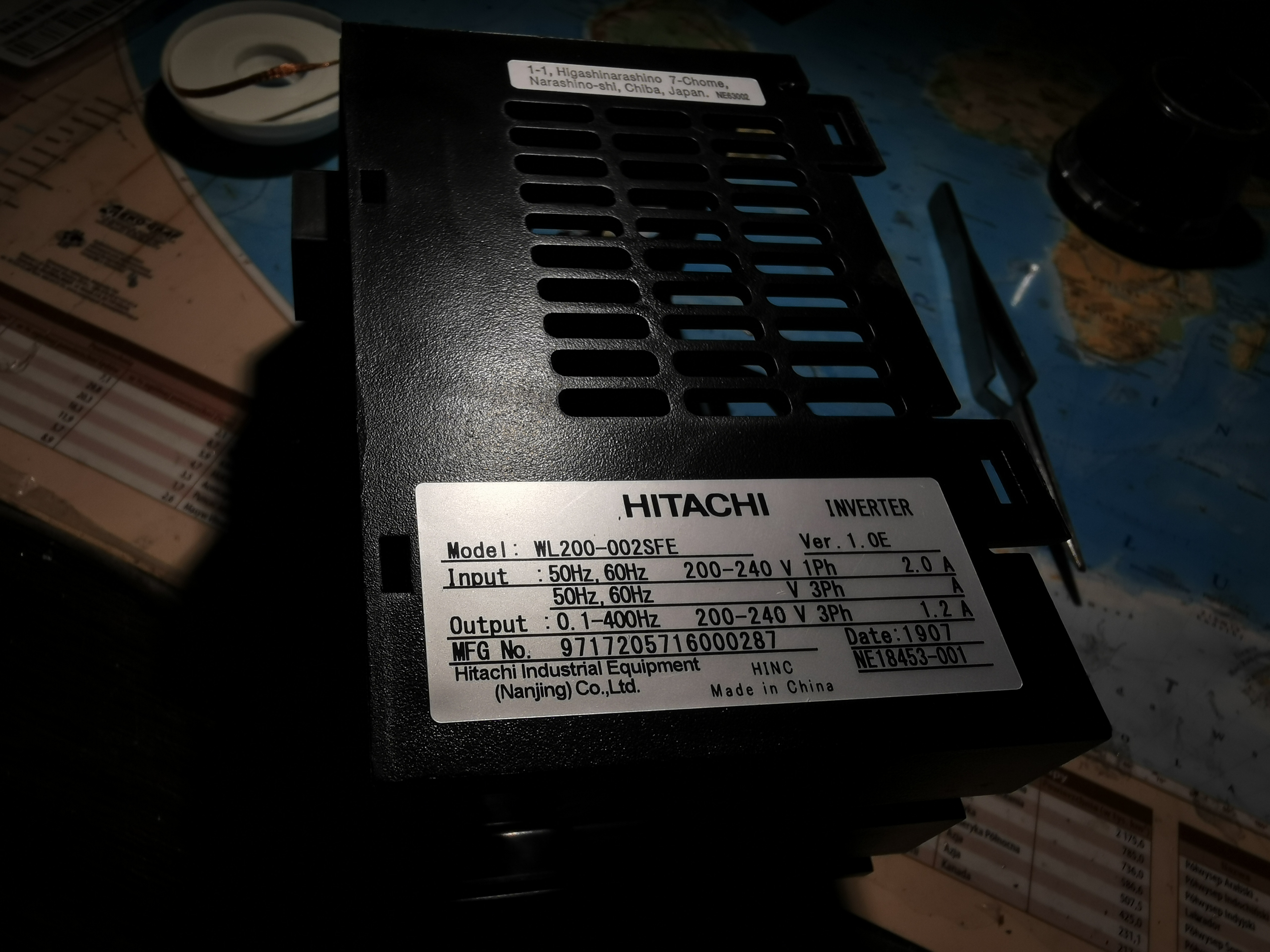 Identyfikacja uszkodzonego elementu na płytce logiki falownika Hitachi ...
