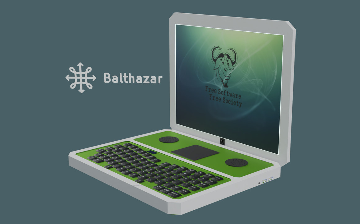 Balthazar - Modułowy laptop open-source z procesorem RISC-V, ARM lub FPGA