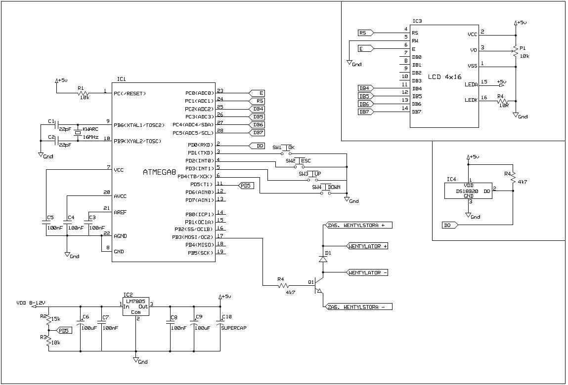 [ExpressSch] Proszę o sprawdzenie schematu Atmega8