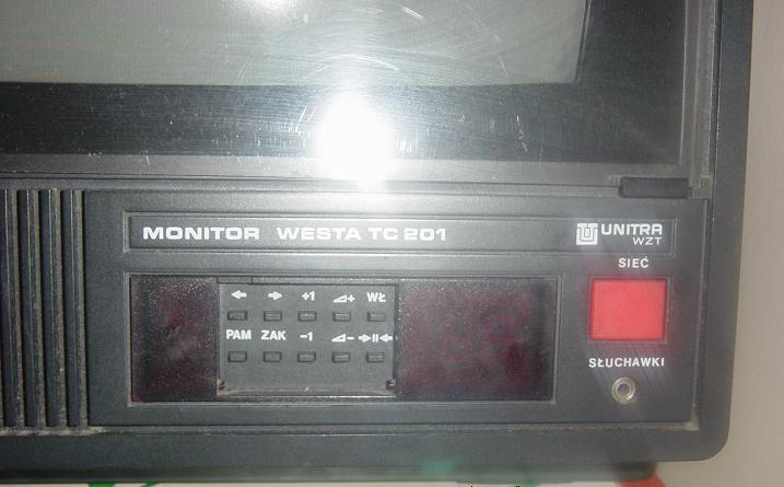(Sprzedam) Unitra Monitor Westa TC 201. Pilnie. - elektroda.pl