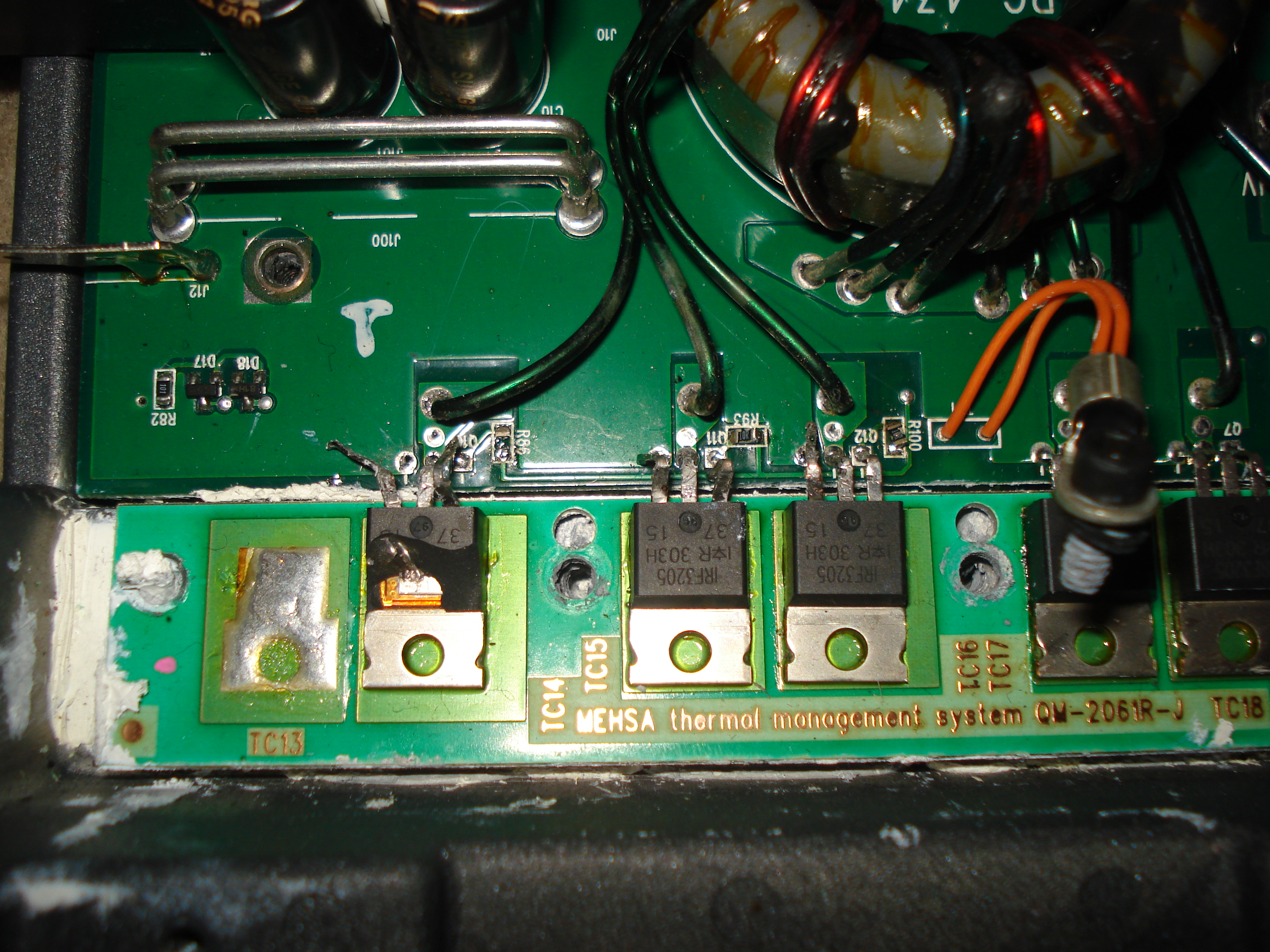 Naprawa wzmacniacza ROCKFORD FOSGATE POWER 500bd - przetwornica i ...