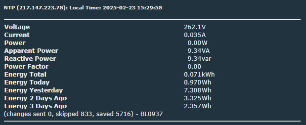 Smart cube with power metering, 2 phase with clamps, 2x BL0942, CBU module, BK7231N - 4
