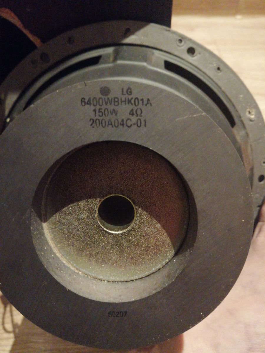 Dobór oryginalnego i nowego głośnika do Subwoofera Onkyo SKW 204 - moc ...