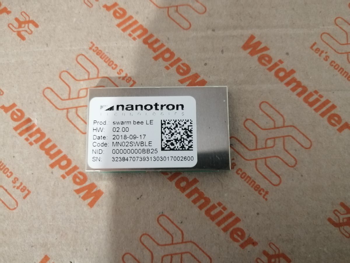 [Sprzedam] Moduły (zespół nadajnik odbiornik) Nanotron SWARM BEE LE