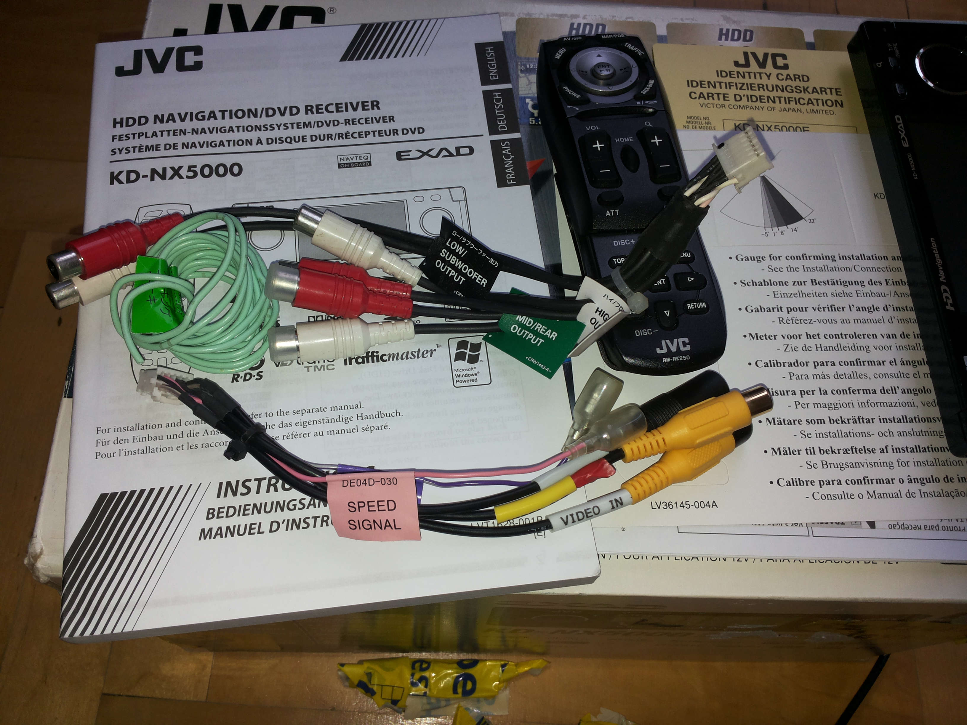 [Sprzedam] radio JVC KD-NX5000 unikat - elektroda.pl