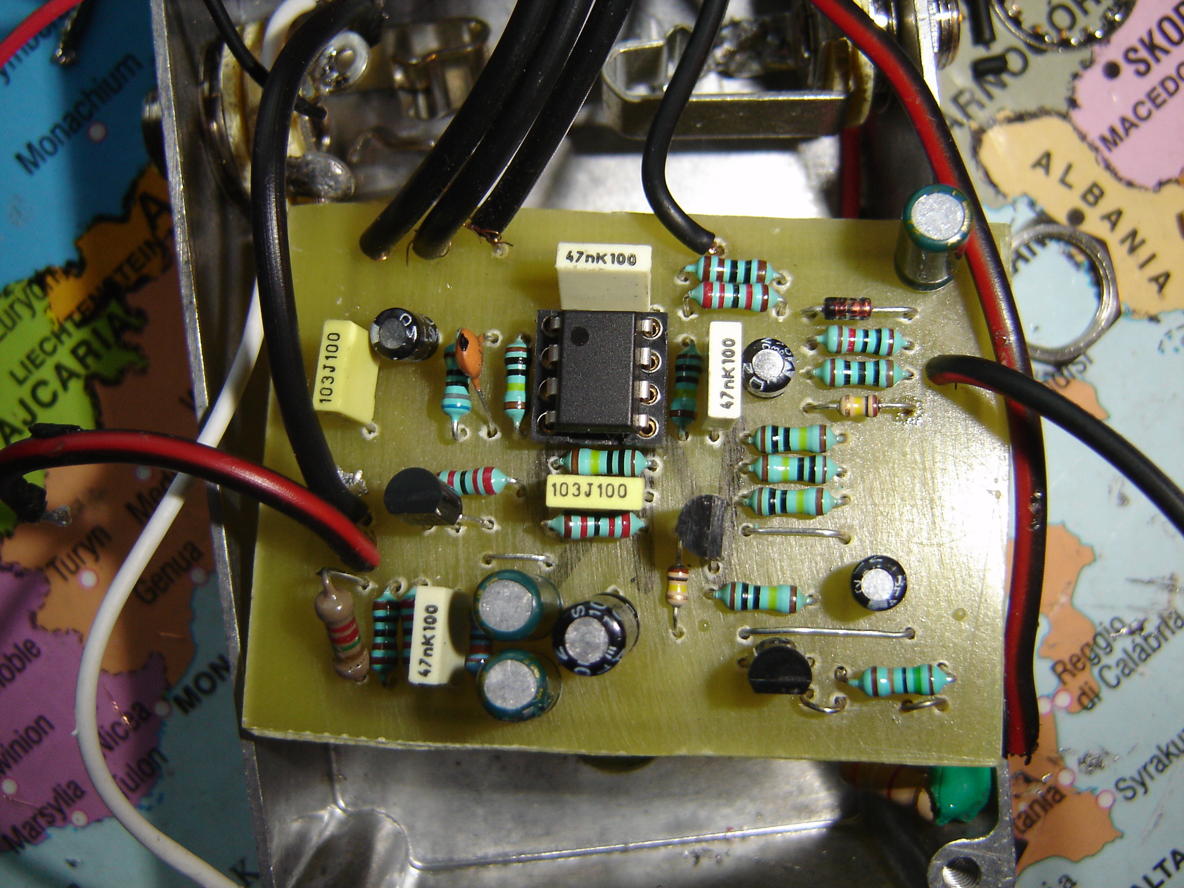 [DIY] DIY: Ibanez TS 808 i MXR Noise Gate - brak dźwięku po włączeniu ...