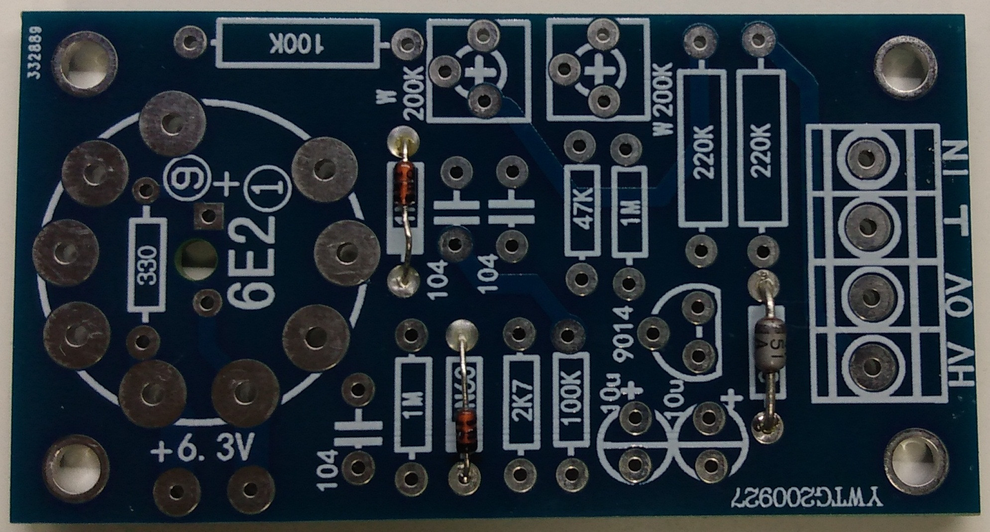 AIYIMA Tube level indicator (mono 6E2) - elektroda.com