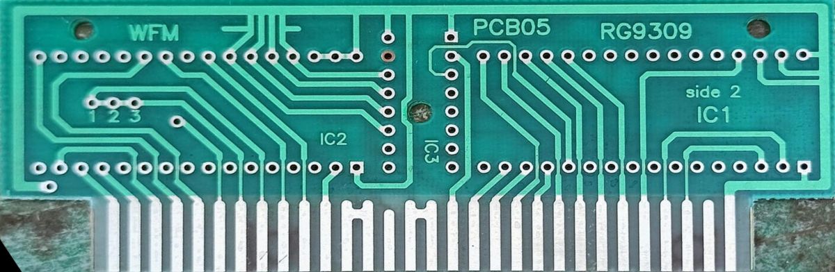 Which mapper was this pcb made for? | WM/WF boards - nesdev.org