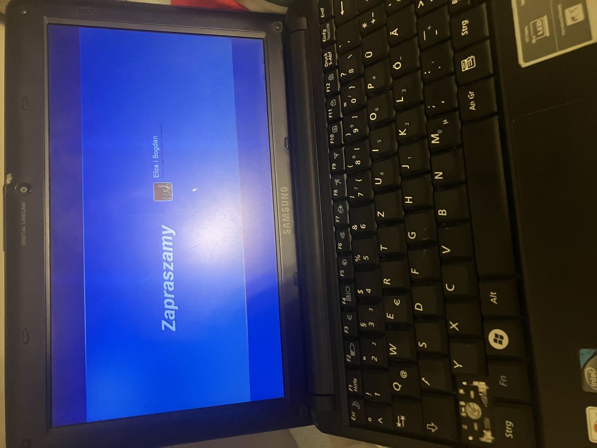 Samsung N130 - jak aktywować Windows XP bez działającej klawiatury?