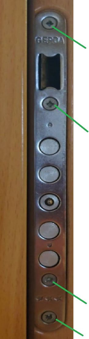 Jak wymienić sprężyny w zamku Gerda RIM 6000S - objawy i instrukcja