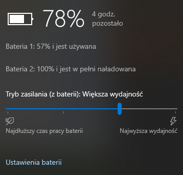 Lenovo ThinkPad T470 - Zmiana baterii, która jest w użyciu