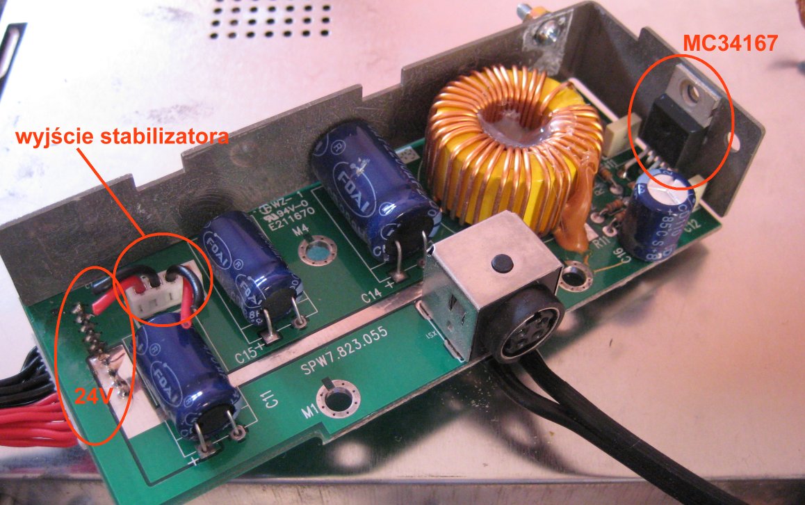 Telewizor WOV300TE01 - zniekształcony dźwięk i rozpad obrazu, brak ...