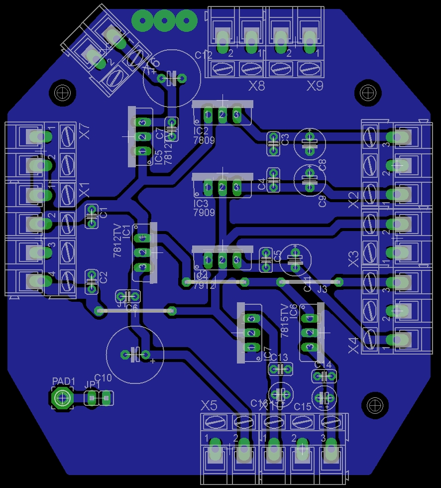 [EAGLE] - Sprawdzenie pcb preampu mikrofonowego na INA217 i płytki ...