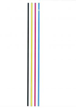 Canon iR Advance C2225i - Przy wydruku składowej Cyan w jednym miejscu ...