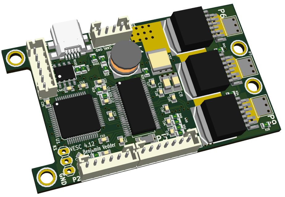 [Sprzedam] VESC 4.12 Benjamin Vedder Sterownik silnika BLDC