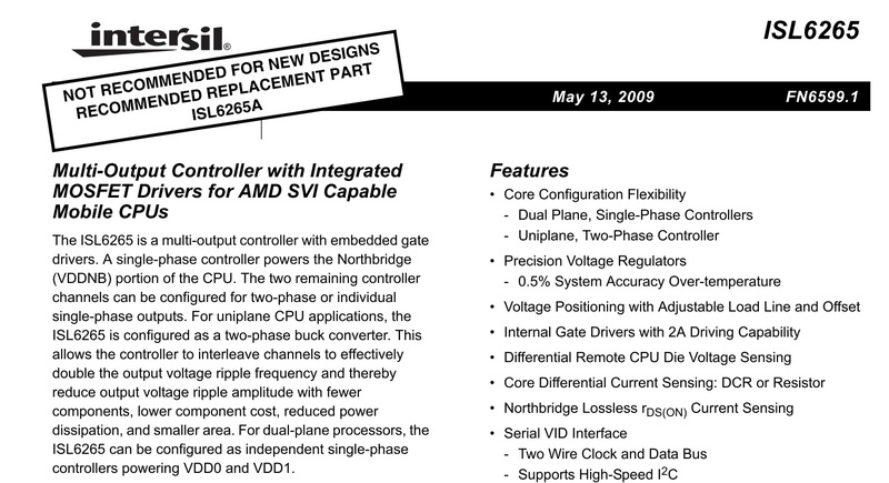 Asus M51T Rev:2.0 - Identyfikacja układu ISL, czy to ISL6265?