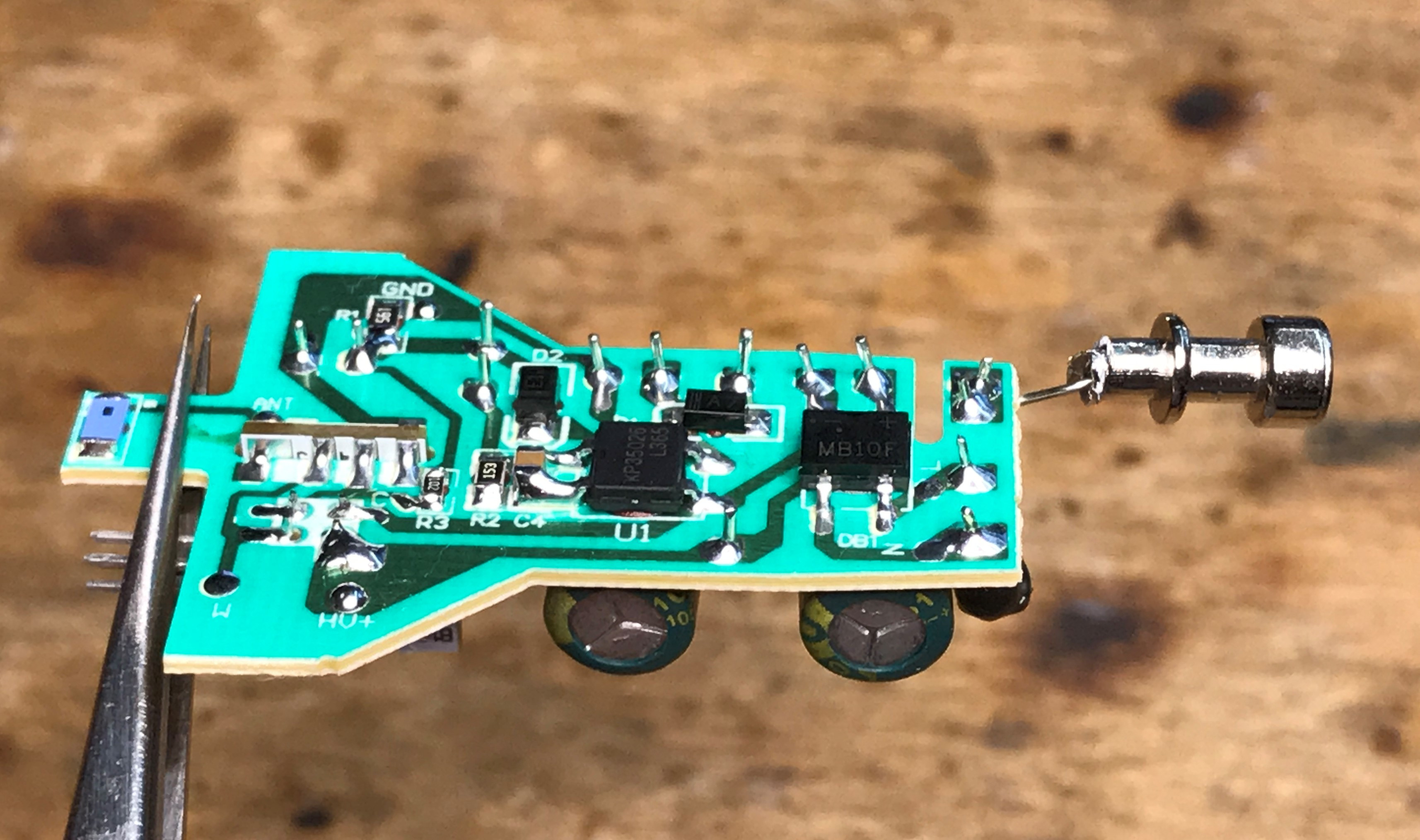 Nous Smart WiFi Bulb P8 RGBCW, GU10, EB01-B + BP5758, pinout WiFi