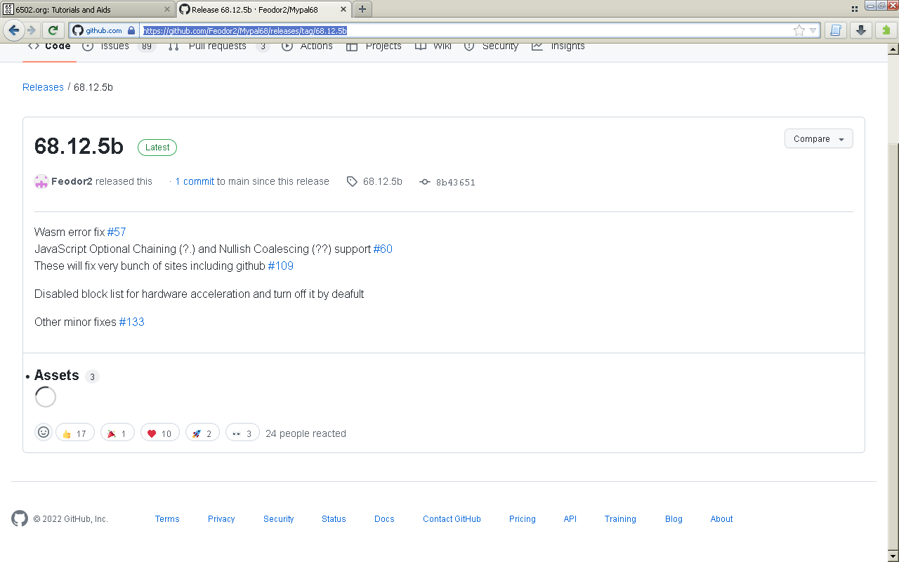 MyPal Download Link · Issue #51 · Feodor2/Mypal68 · GitHub