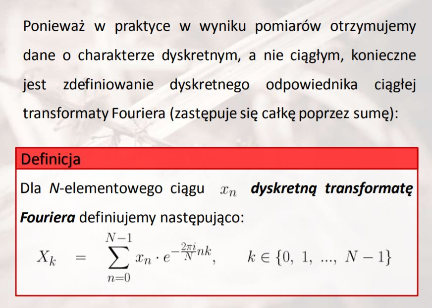 Transformacja Fouriera w oscyloskopie: FFT a DFT - algorytmy i procesy ...