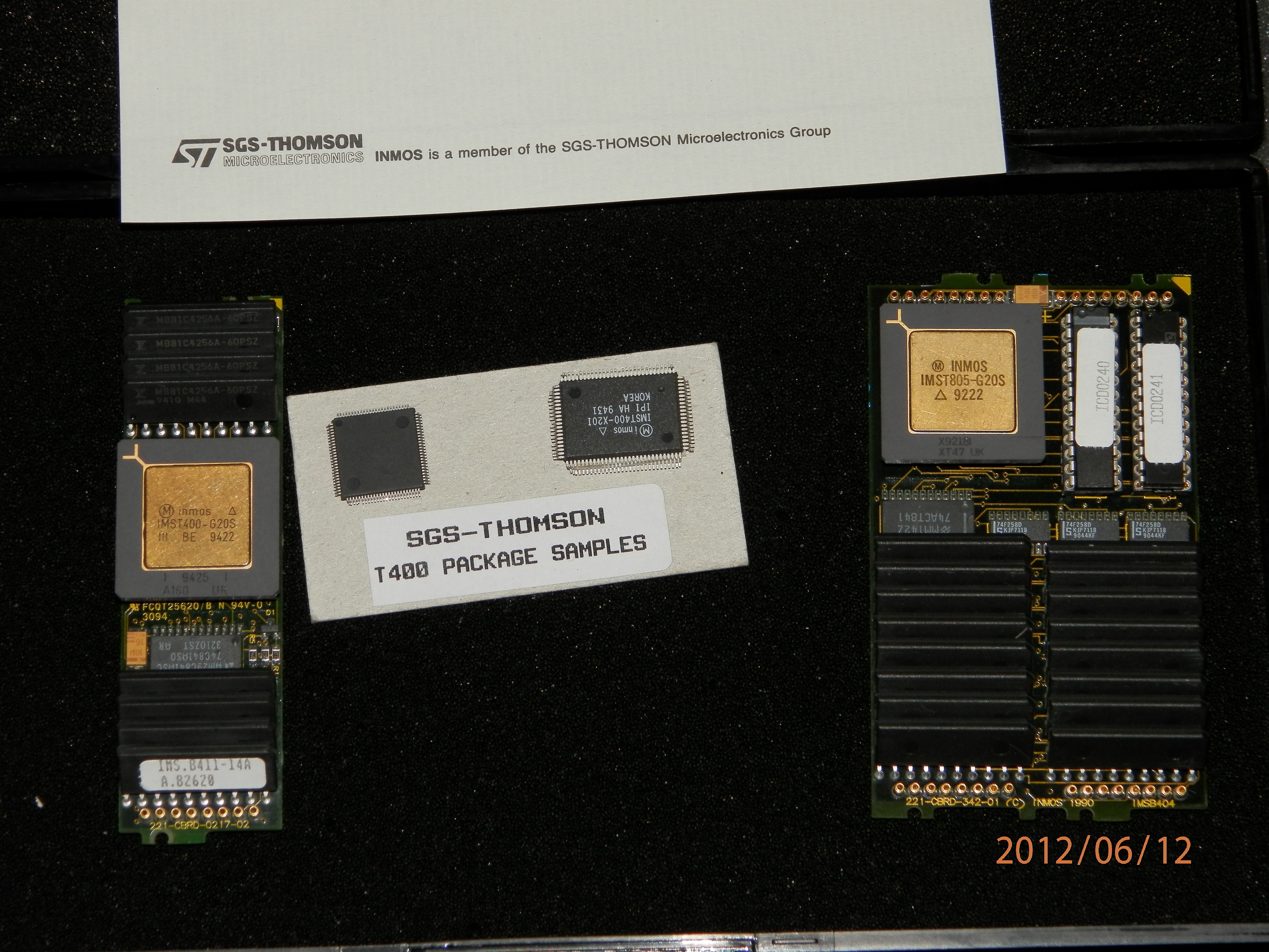 [Sprzedam] Transputer INMOS wraz z całym zestawem.