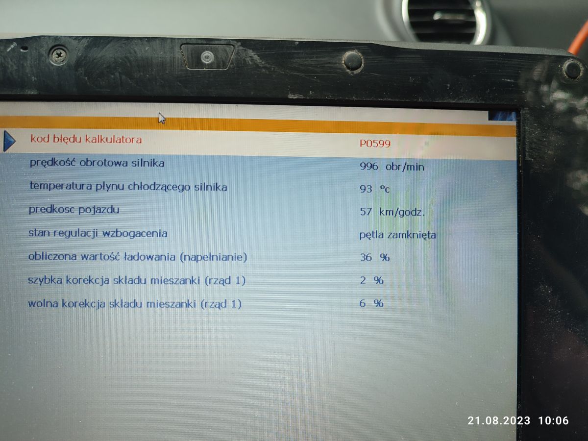 Peugeot 3008 2010r THP 1.6 16v 156km: Błędy P0599, P1385, P2337 i ...