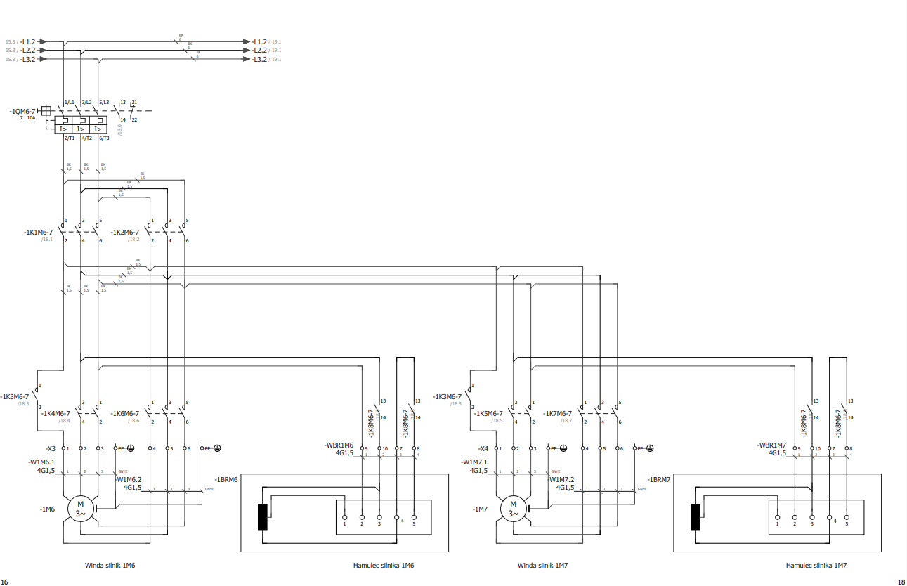 Modernizacja układu sterowania windy paletyzatora z silnikami Dahlandera