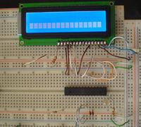 [Atmega8] [Atmega8][BASCOM] LCD 2x16 WC1602A-STBLWNC06 nie działa poprawnie po podłączeniu