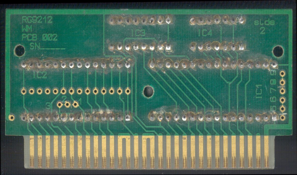 Which mapper was this pcb made for? | WM/WF boards - nesdev.org
