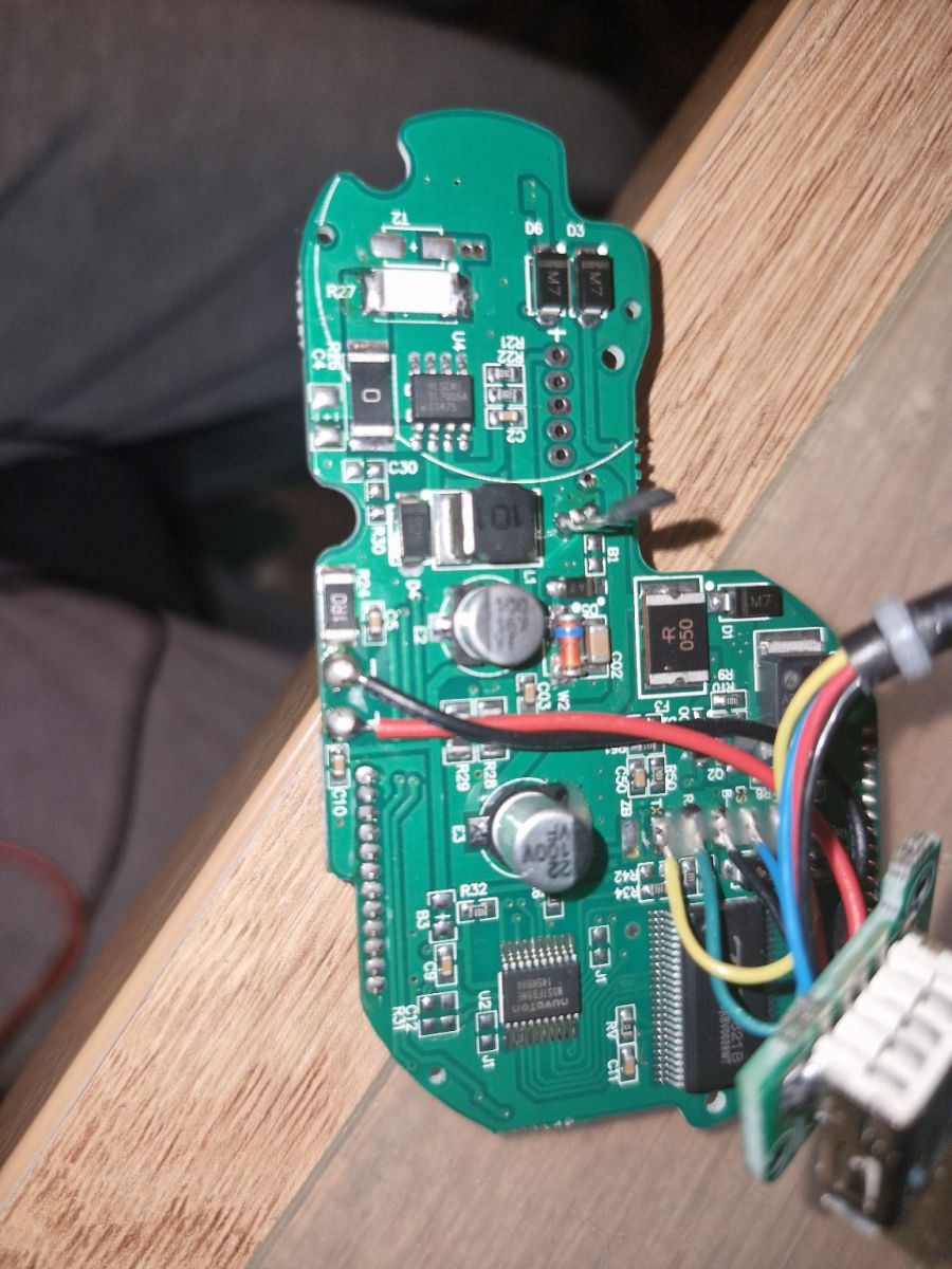 Joyor Y6S - schematy podłączeń wyświetlacza LT01 i naprawa podświetlenia