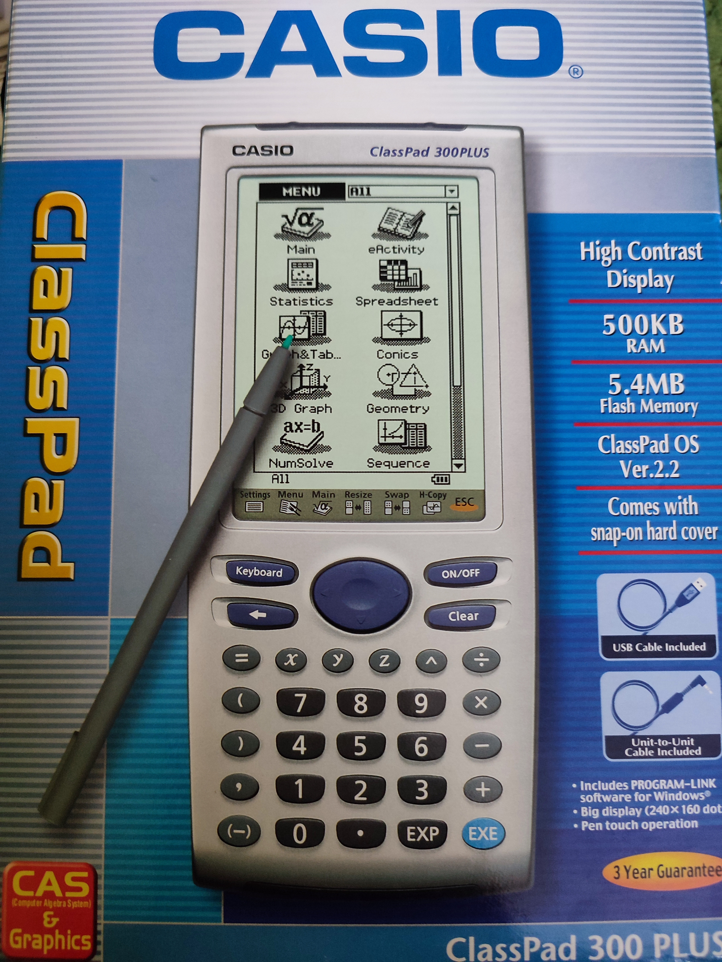 [Sprzedam] Casio ClassPad 300 Plus na sprzedaż, cena 300 zł, pełen ...