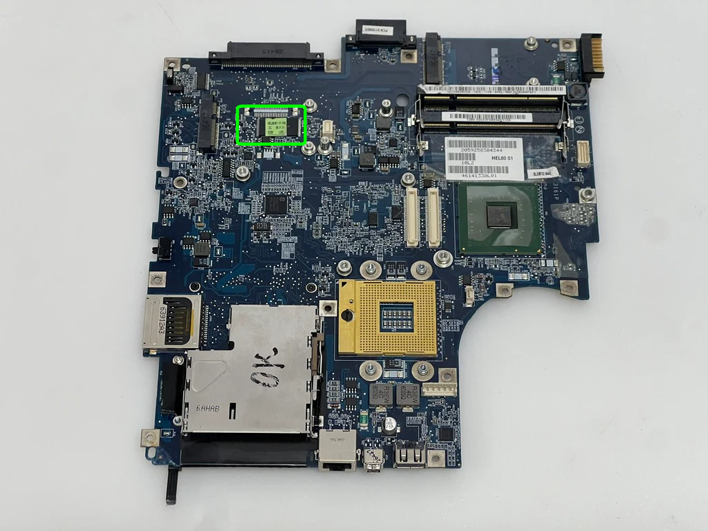 Compal HEL80 LA-3161P – gdzie znajduje się układ BIOS do programowania ...