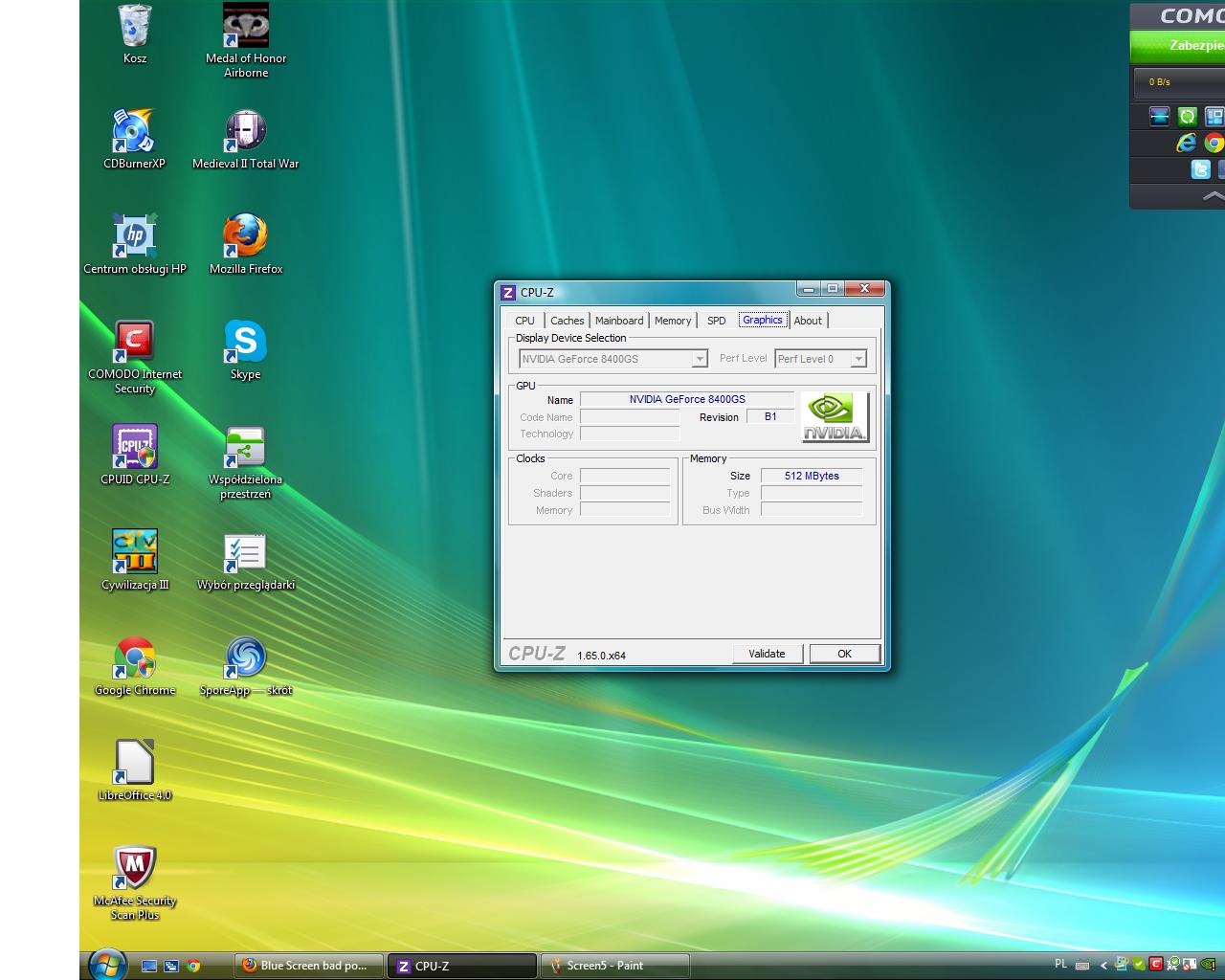 Blue Screen bad pool caller bad pool header oraz driver irql not less ...