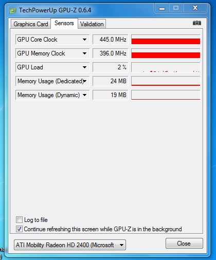 Fujitsu Siemens - Amilo Pi 2550 - Karta graficzna (chyba)