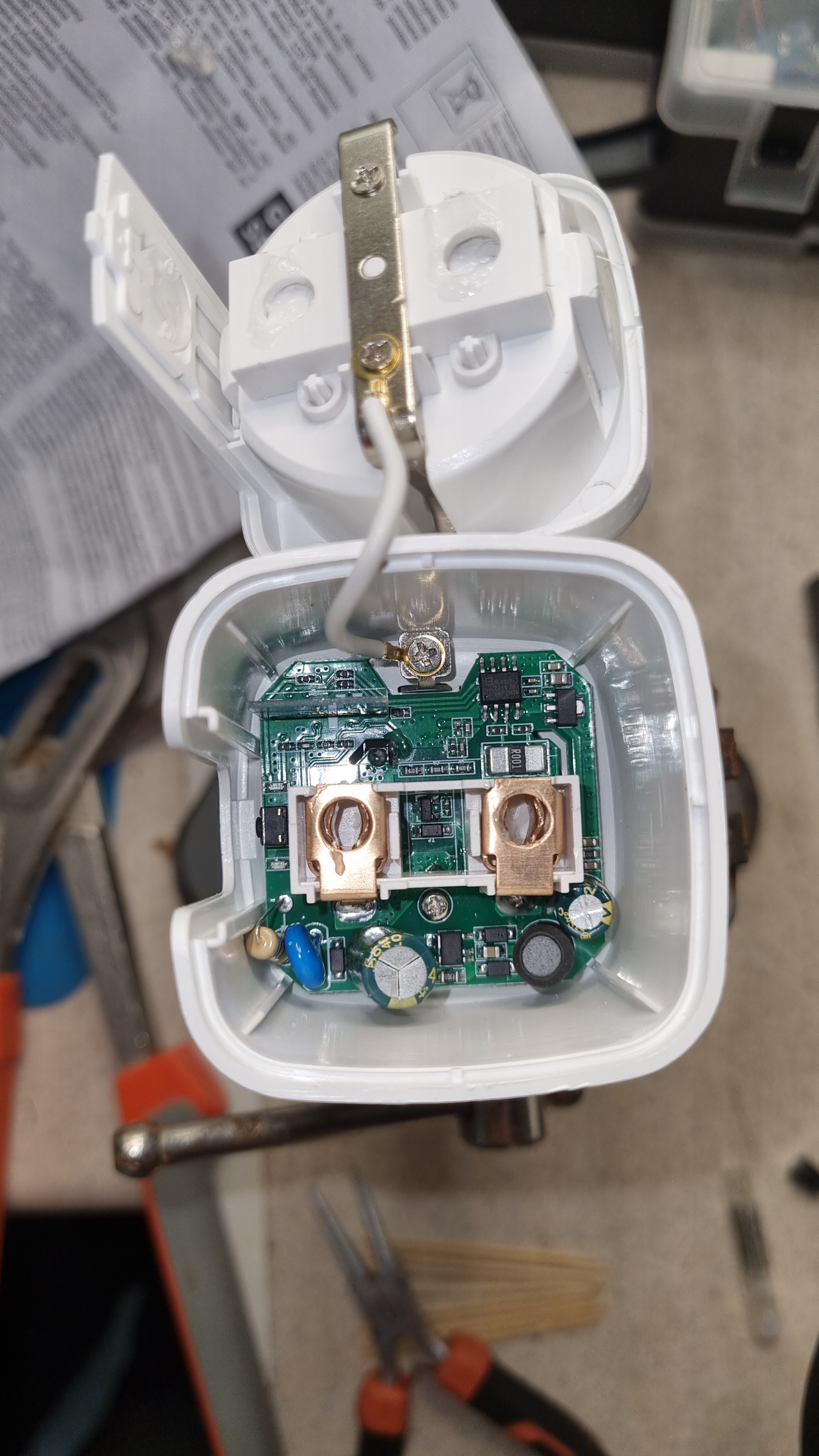 Tuya LSPA9 smart socket - teardown, OpenBeken flashing guide for CB2S ...