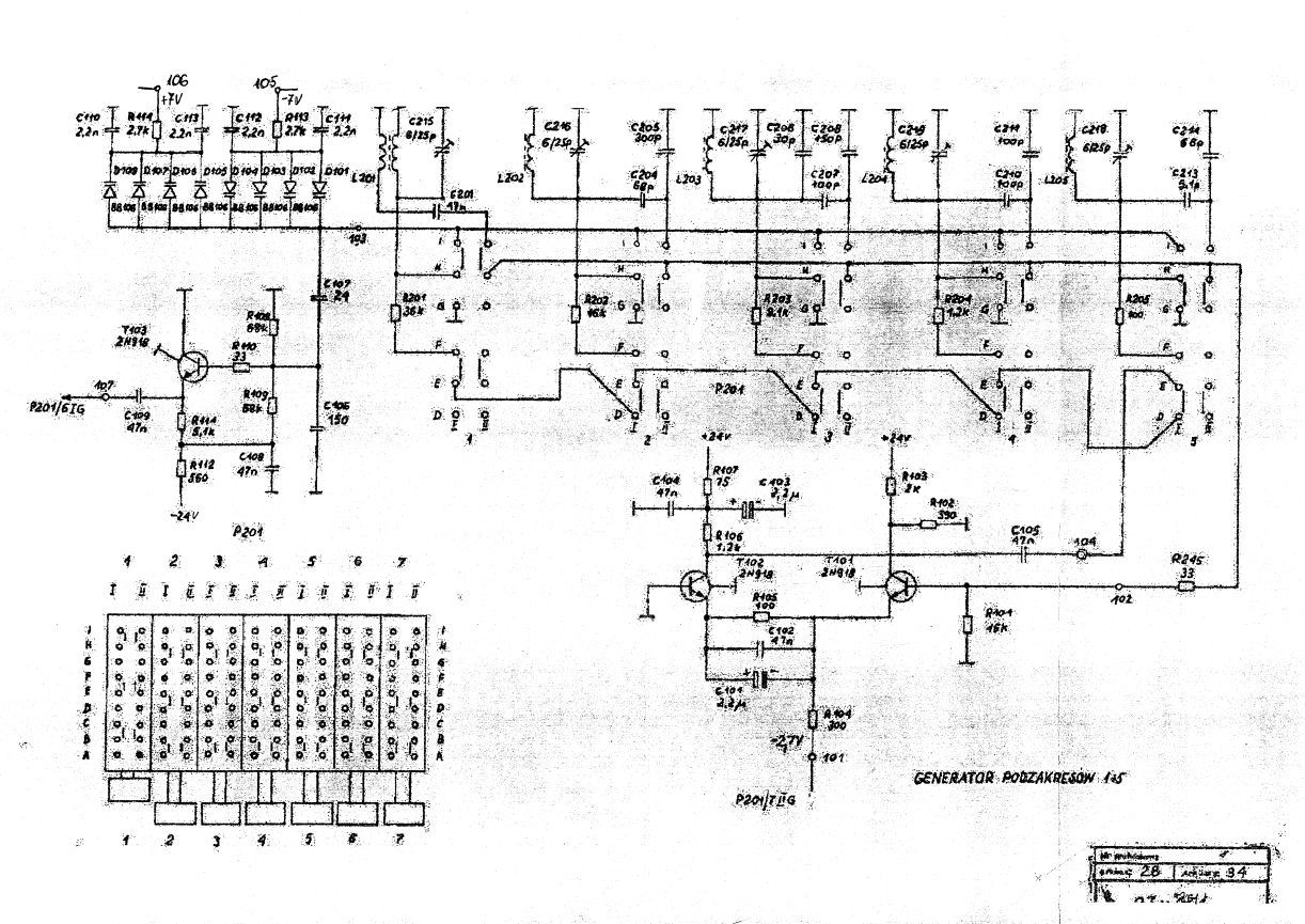 [Rozwiązano] Wobulator K937 - Brak stabilizacji sygnału na wyjściu ...