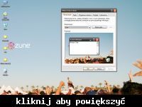 Zune Desktop Theme - estetyczny czarny motyw do Windowsa XP