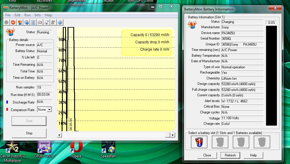 Jak zresetować baterię Compal FL92 z układem BQ80201 i bq29311?