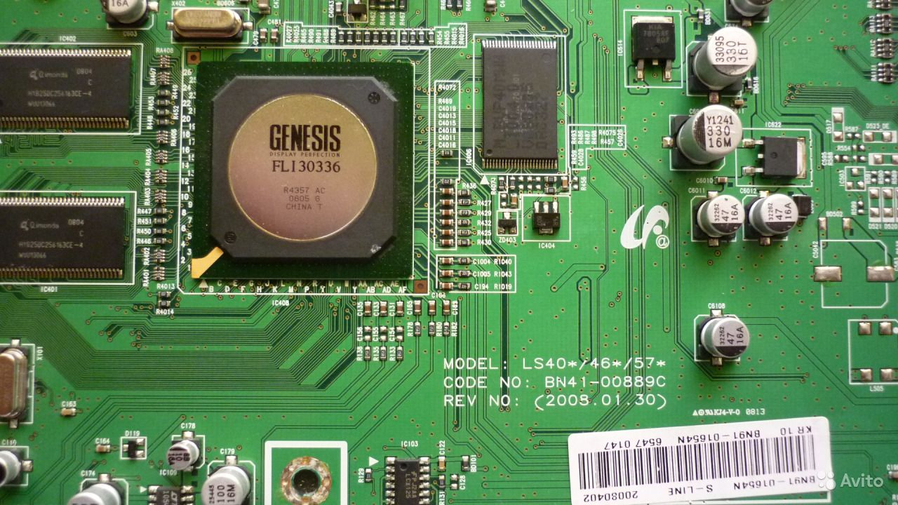 Samsung 520DX Zasilacz BN44-00170B - telewizor nie włącza się