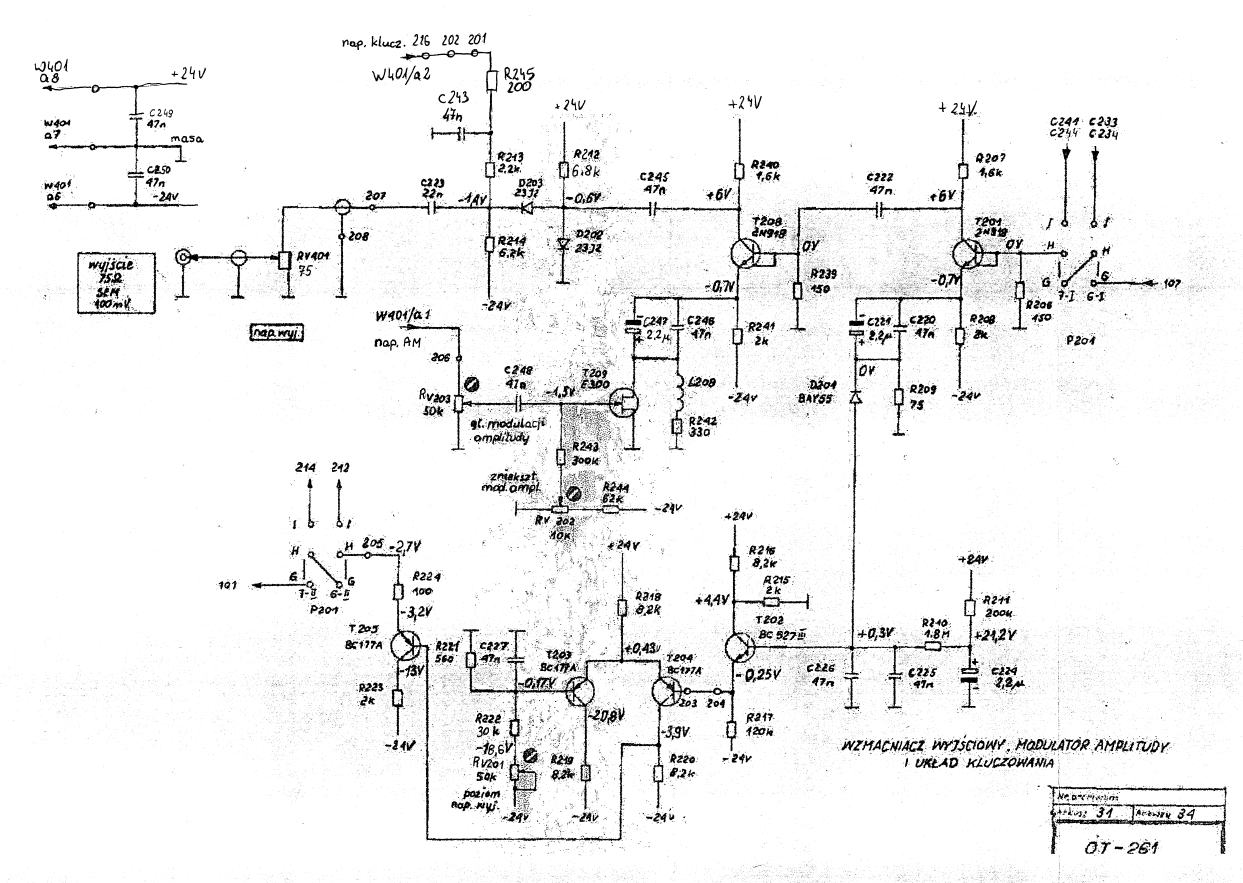 [Rozwiązano] Wobulator K937 - Brak stabilizacji sygnału na wyjściu ...