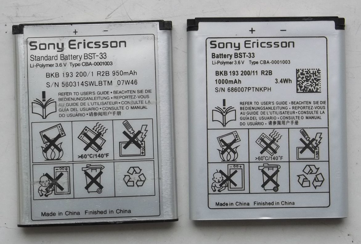 BST-33: oryginał vs zamiennik (Blue Star, CoreParts, vhbw, maxlife ...