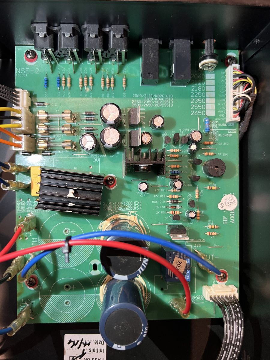 Nie działa nagłośnienie w sali: Vortexion, Img Mixer, Wzmacniacz NJS401
