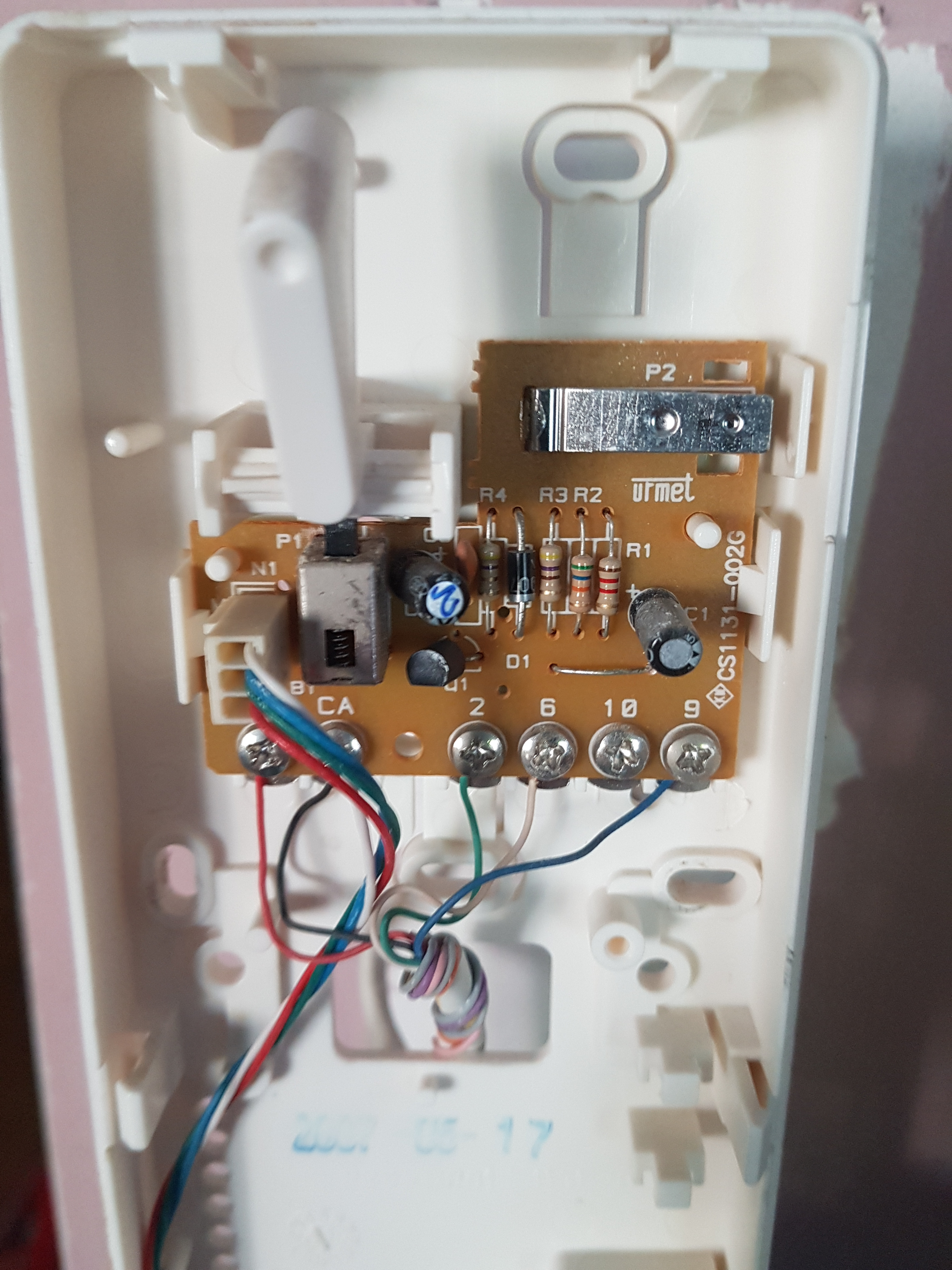 Zmiana domofonu Urmet na Cyfral Smart - brak dźwięku po podniesieniu ...