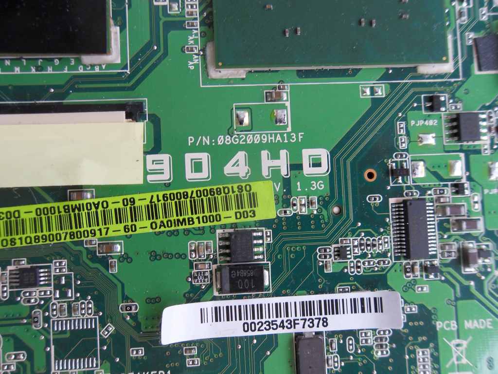 [Sprzedam] Płyta główna Asus Eee PC 904HD - elektroda.pl