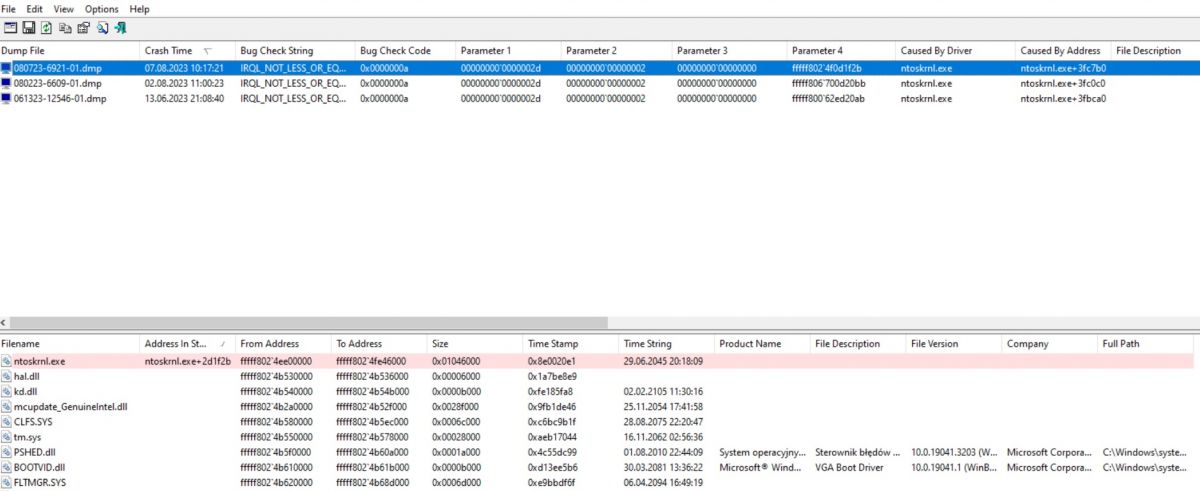 [Rozwiązano] BSOD Kernel Power 41 podczas oglądania Youtube - POMOCY!