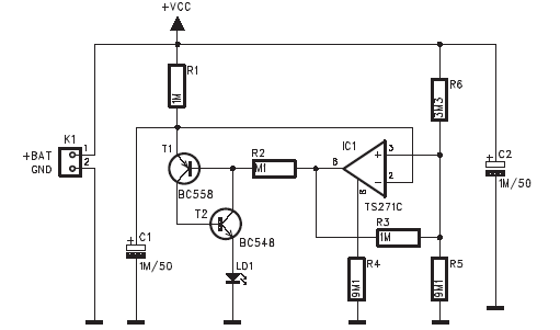 [Rozwiązano] Błyskająca biała dioda LED: prosty schemat z rozbłyskiem ...