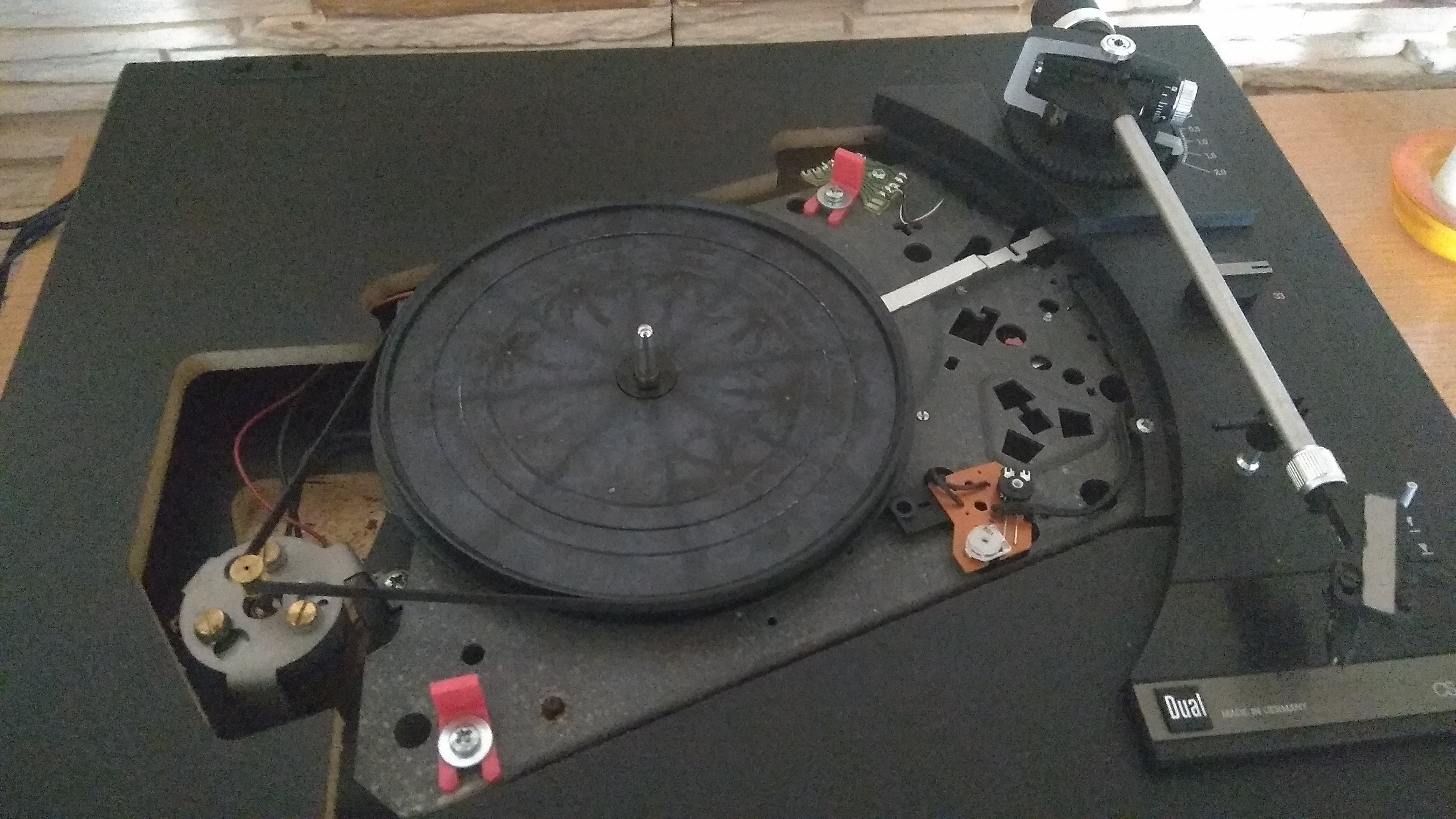 [Rozwiązano] dual 503-2 - Ktoś może wie jak wyjąć koło pasowe w ...