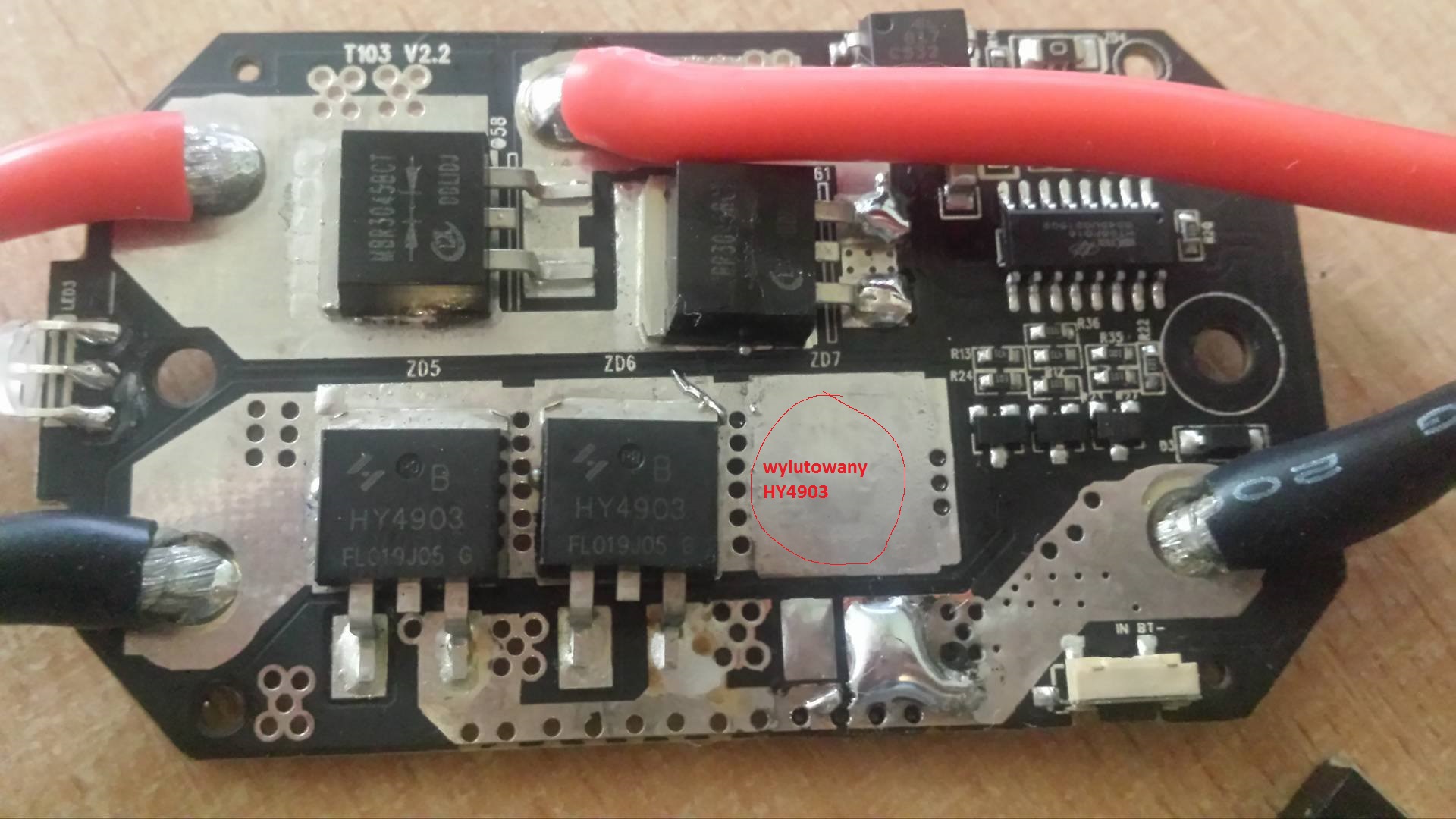 Zamiennik dla tranzystora MOSFET HY4903B - poszukiwania i specyfikacja