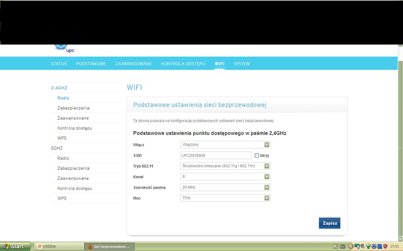 Modem Technicolor TC7200 U - Przerywane Wi-Fi na laptopie, pełny zasięg