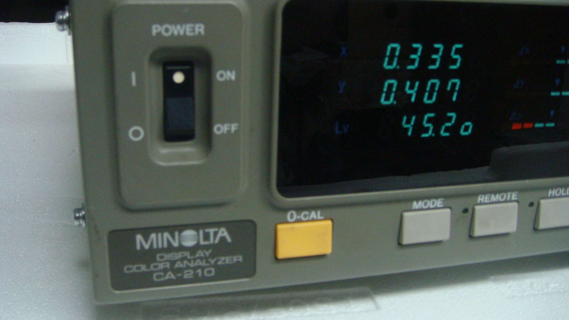 [Sprzedam] Kolorymetr Minolta CA-210 plus sonda pomiarowa.