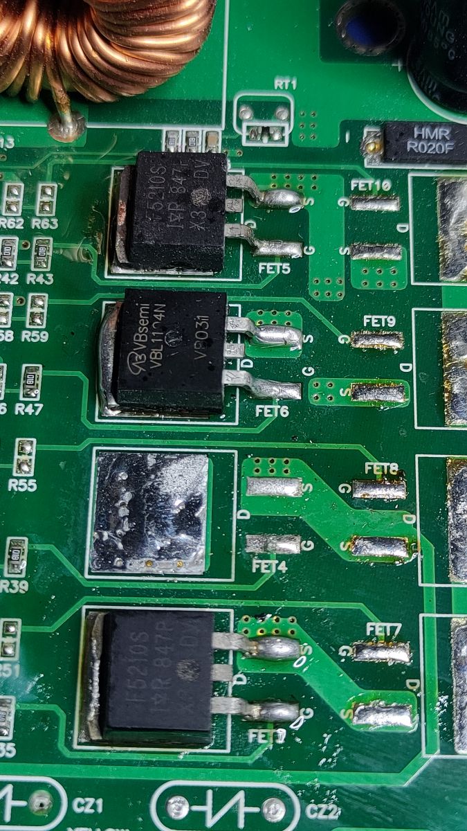 Zamienniki mosfetów VBL1104N i F5210S - gdzie szybko kupić?